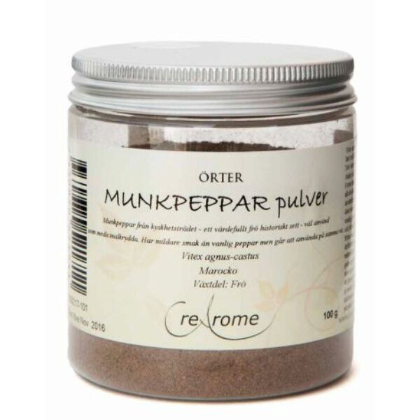 Crearome Munkpeppar Pulver 100 g