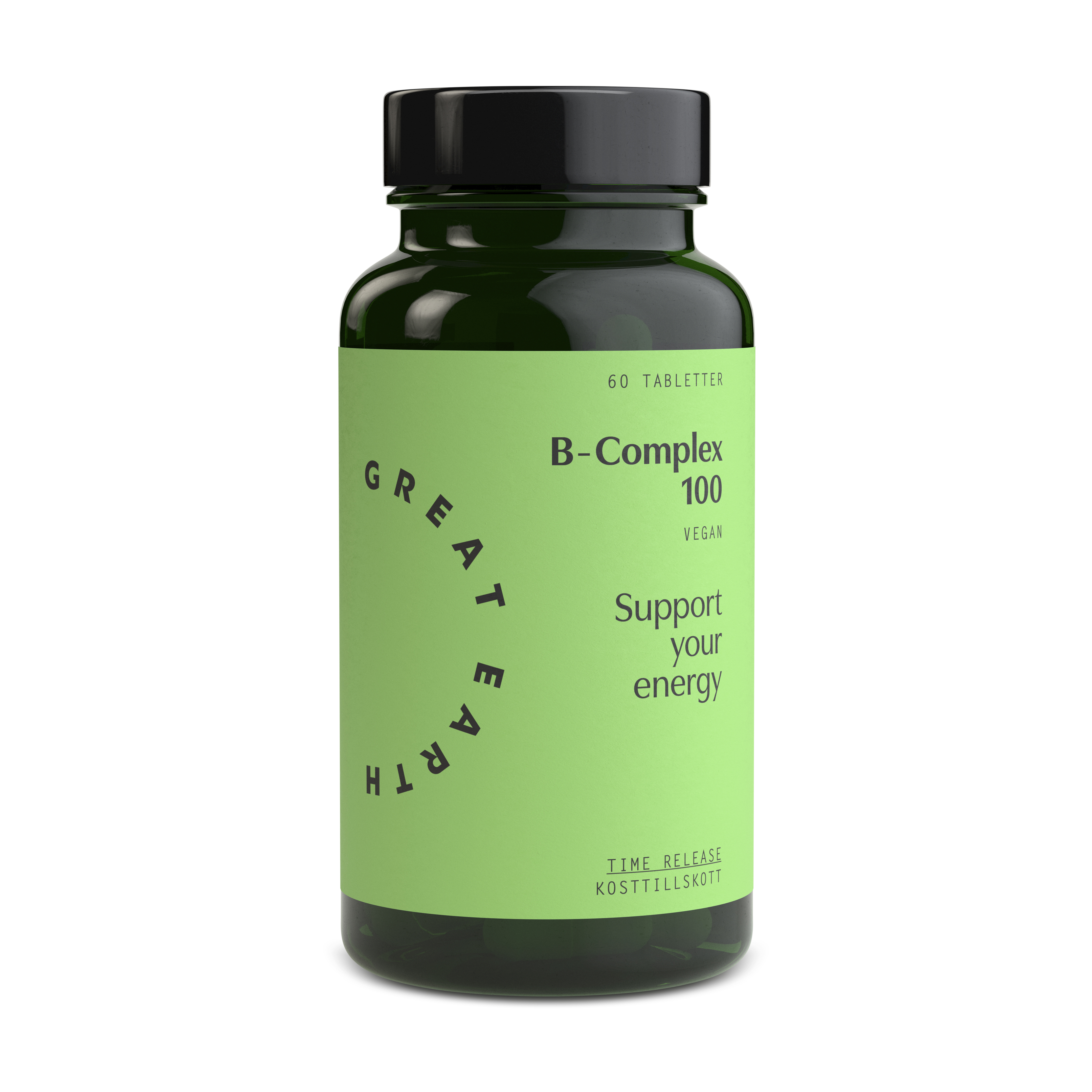 Great Earth B-Complex 100 mg 60 tabl