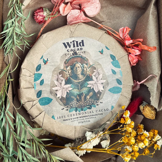 Wild Cacao Collective 100% Ceremoniell Cacao Block 227 gr