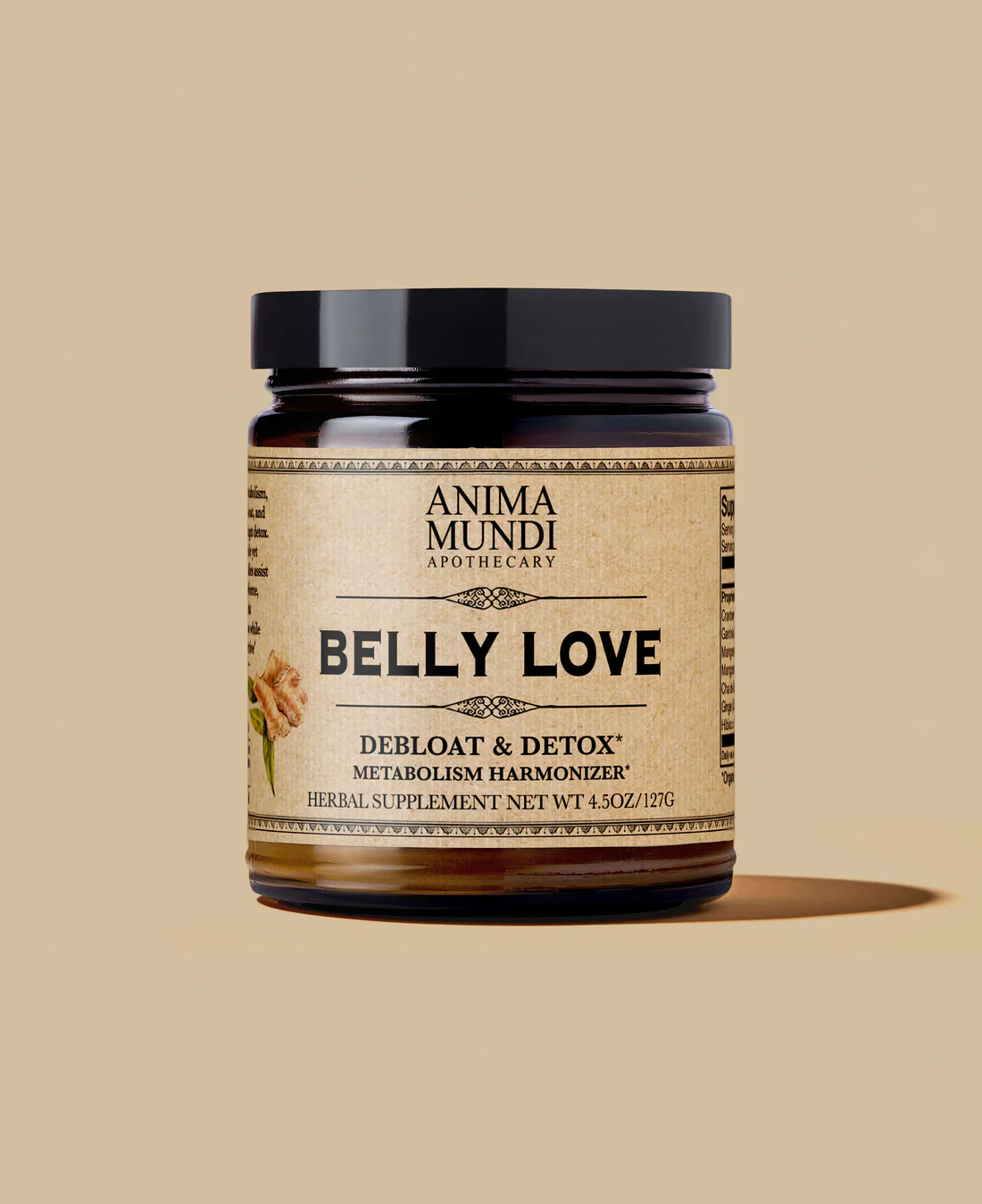 Anima Mundi Belly Love Debloat & Detox 127 g - örtagubben