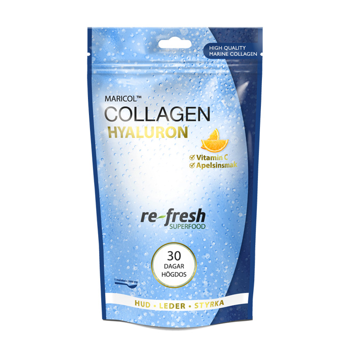 Collagen hyaluron + C 150 g Re-Fresh Superfood