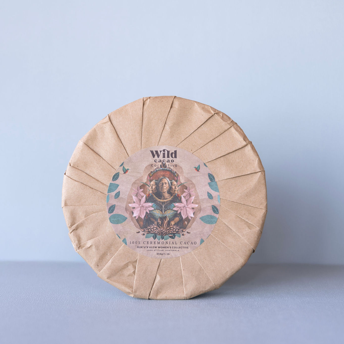 Wild Cacao Collective 100% Ceremoniell Cacao Block 454 gr