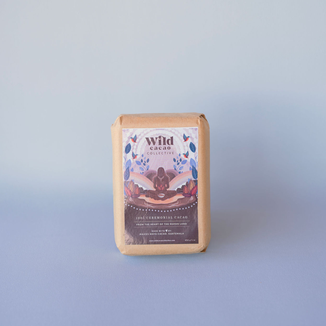Wild Cacao Collective 100% Ceremoniell Cacao Block 454 gr