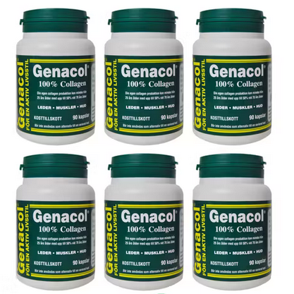Genacol 90 kapslar 3-PACK 100% Collagen | örtagubben Sweden